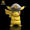 Small & Big Scale Captain Pikachu & Proud Pikachu - Pokemon Resin ...
