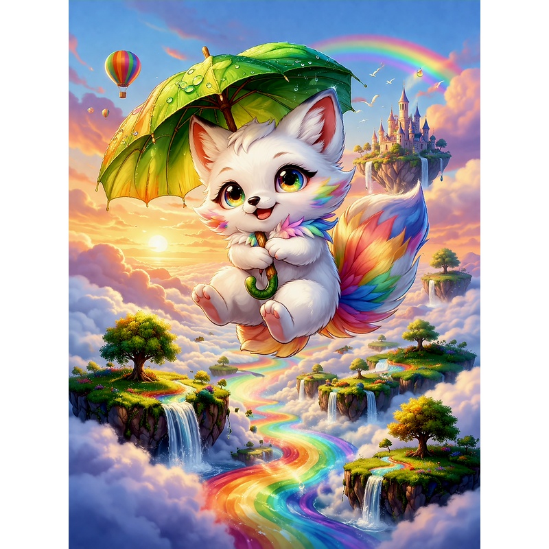 Jasmins Funkelwelt Collaboration |Rainbow Fox Sky– Partial AB & Fairy ...