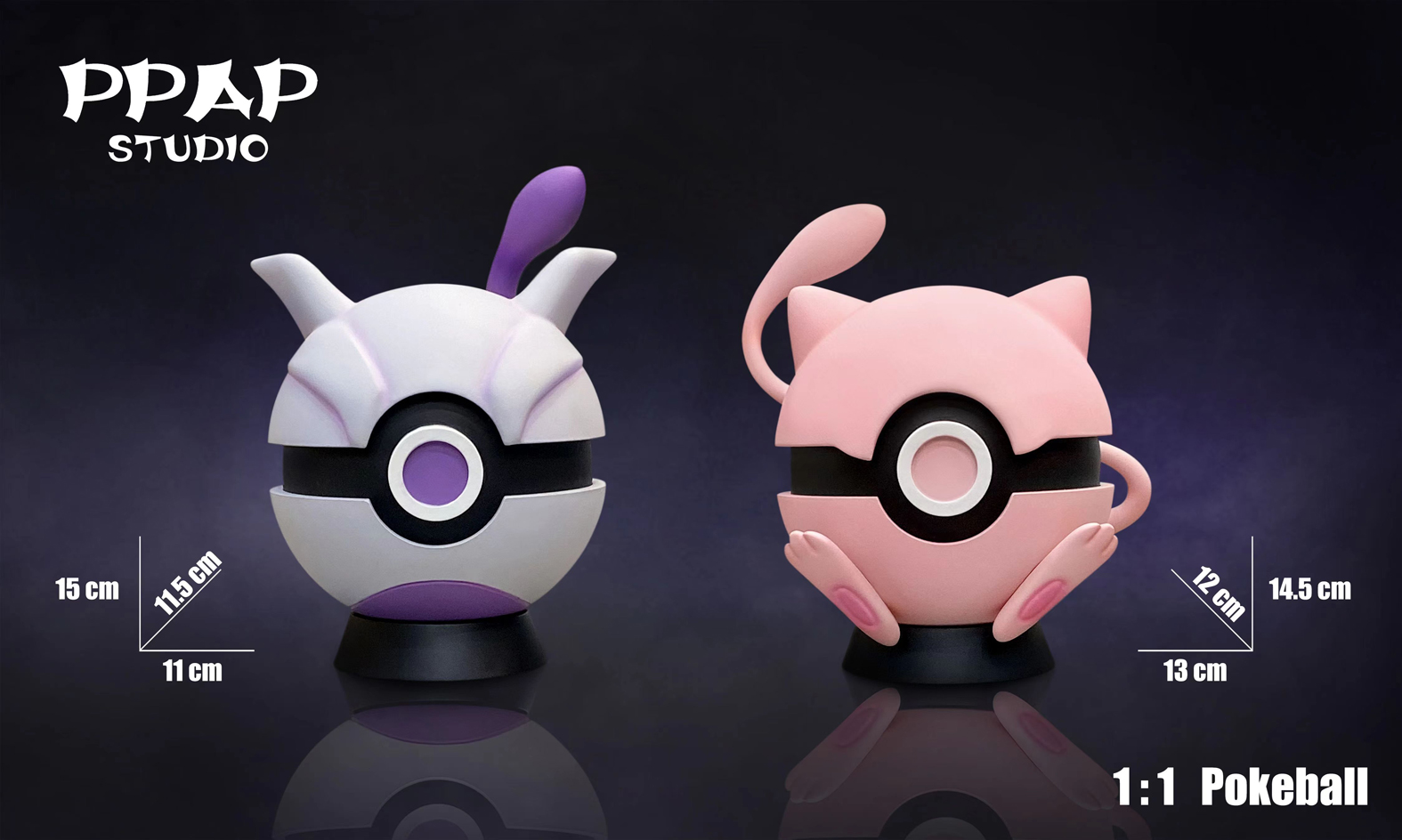 1/1 Scale Pokemon Style Poké Ball 004 - Pokemon Resin Statue - PPAP ...