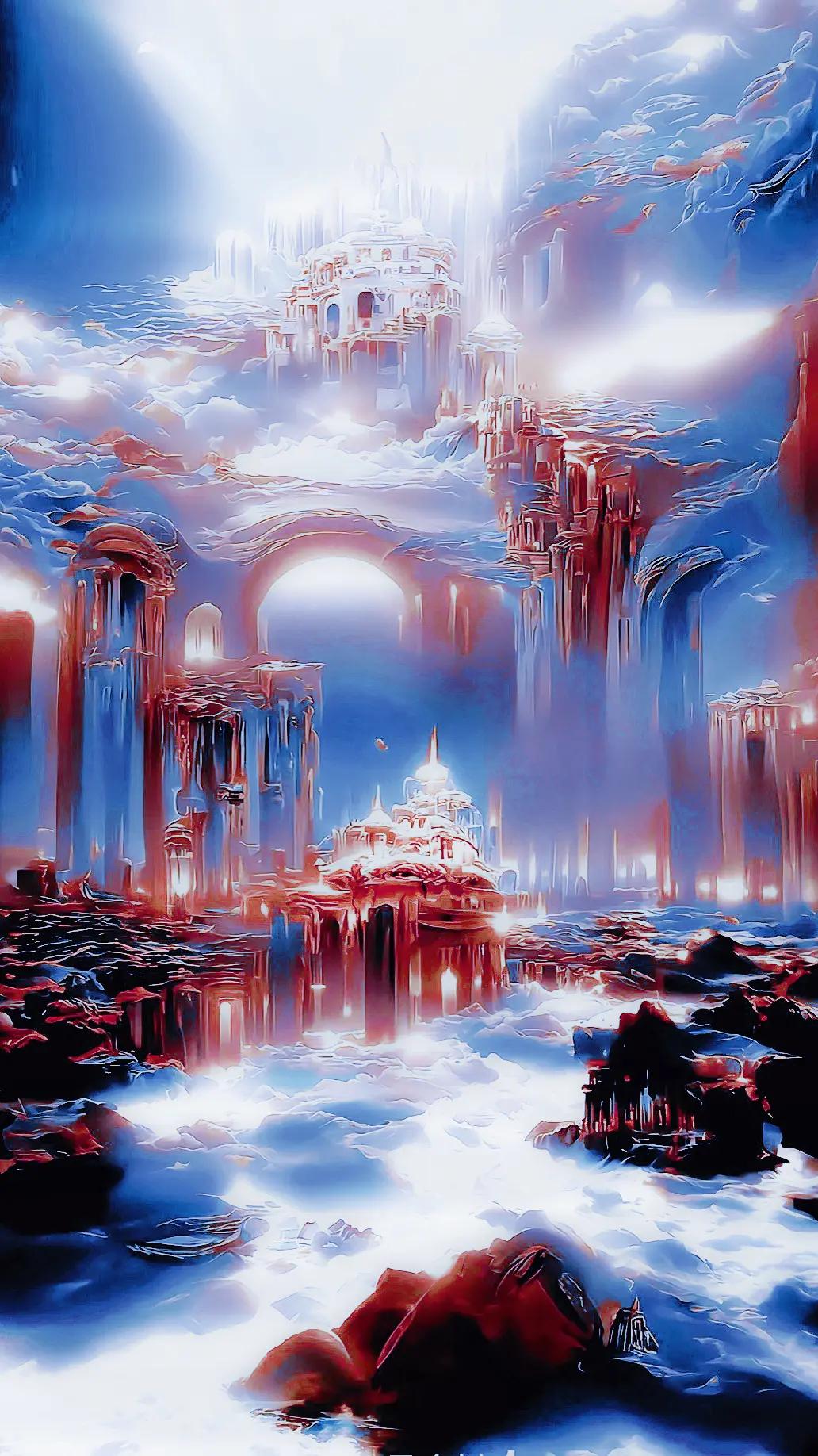 DIY Painting By Numbers | Fantasy landscape - 40*70cm
