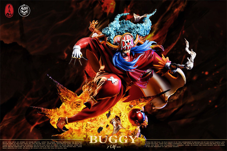 1/7 Scale Old & New Four Emperors Series Buggy the Star Clown with LED ...