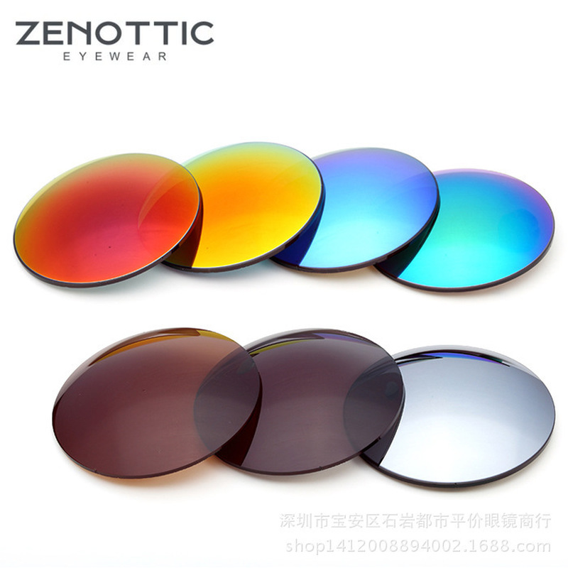 ZENOTTC CR-39 Resin Polarized Sunglasses Prescription Optical Lenses ...