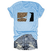 Leopard Softball Girl Tee
