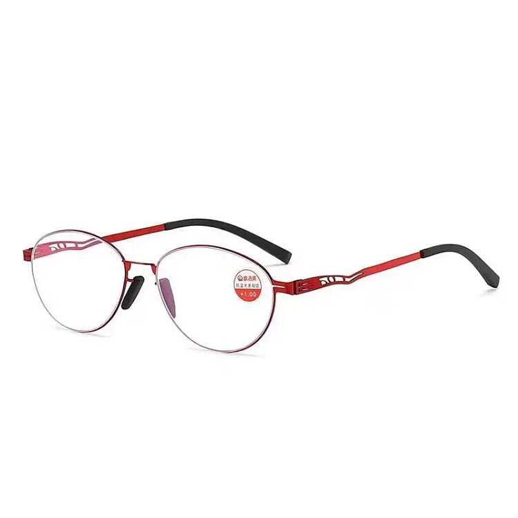 Circular Reading Eyeglasses Retro Women's Glasses New Anti Blue Light ...