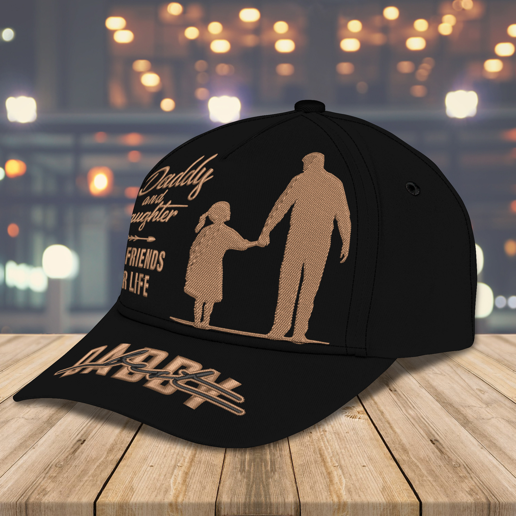 Embroidery Cap - Daddy And Daughter Best Friends For Life