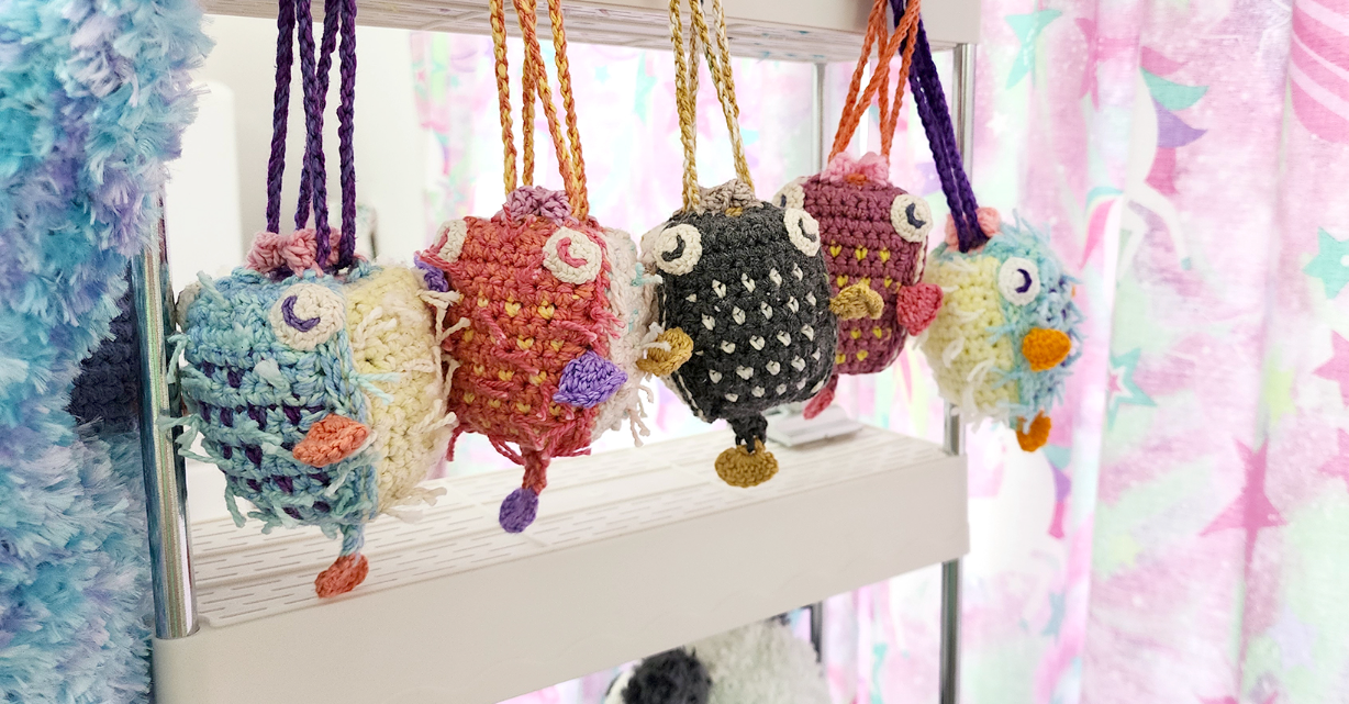 Pufferfish Purse | Amigurumi Fish – Drawstring Bag Pattern
