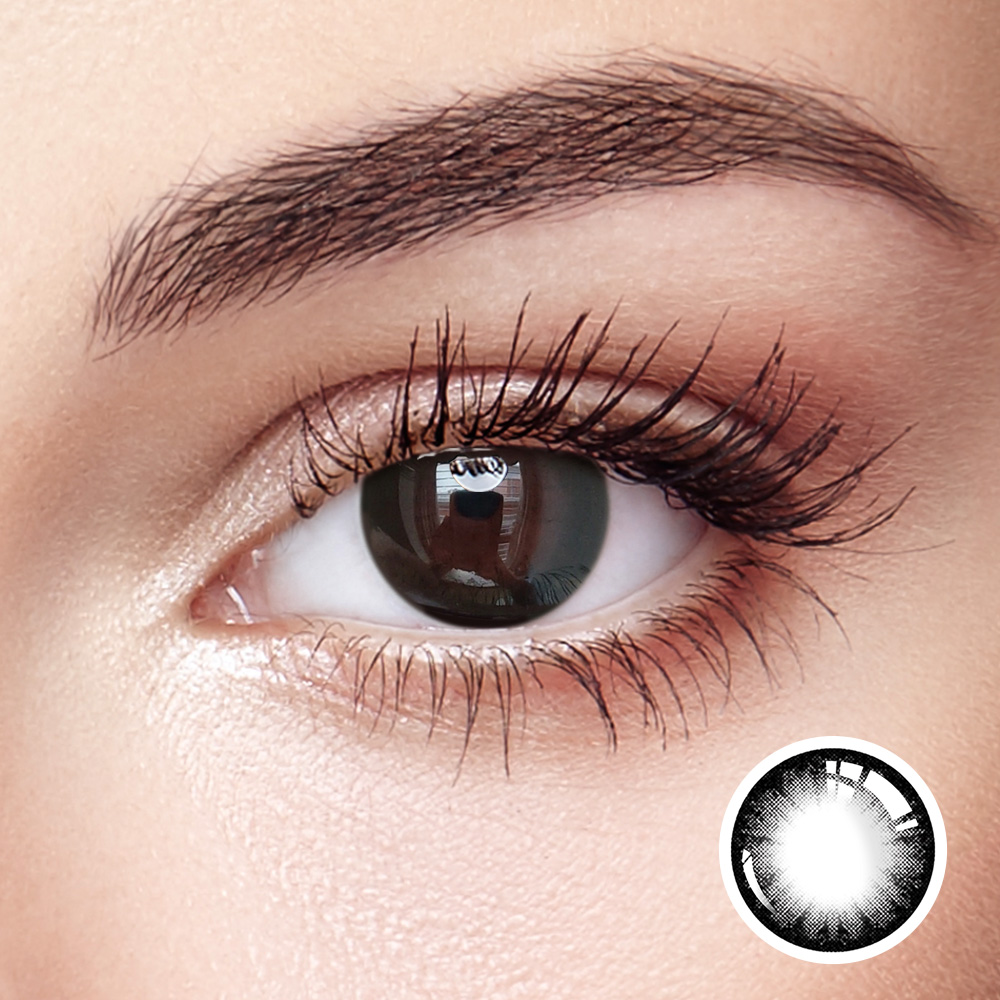 Kilala Bling Black Colored Contact Lenses