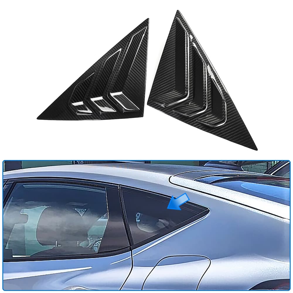 Jogon Carbon Fiber Quarter Window Louver Cover For Acura Integra Type S ...