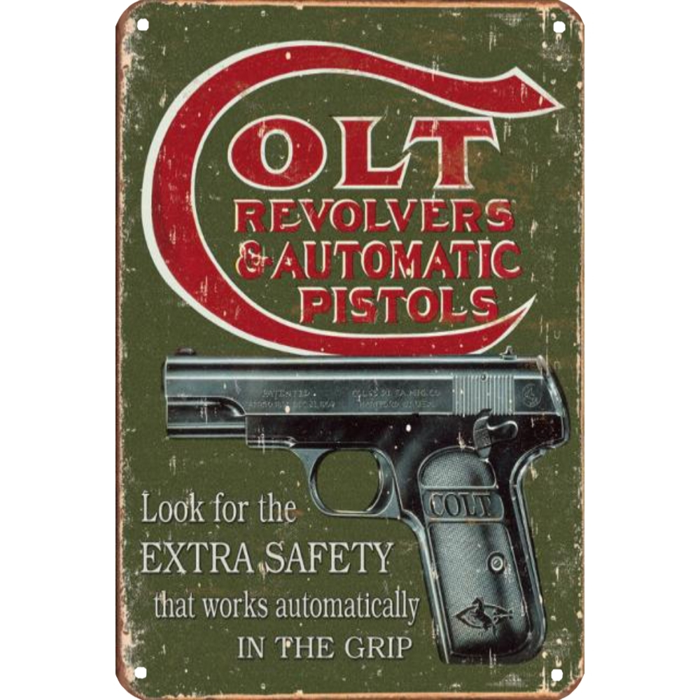 Colt Firearms - Vintage Metal Signs - 20*30cm/30*40cm