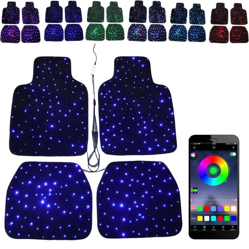 Saker Starlinkmats LED Car Floor Mats