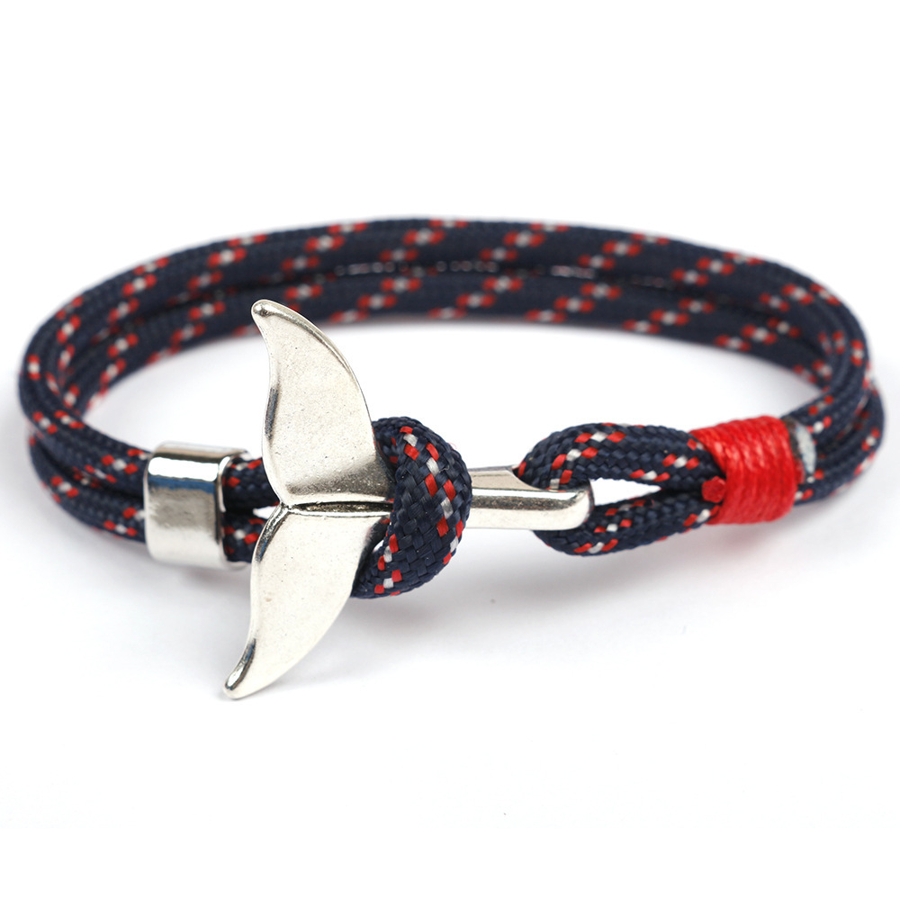 Fish Tail Ship Anchor Bracelets
