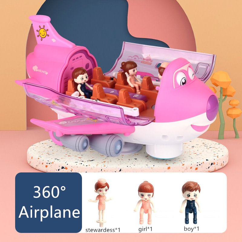 360° Rotating Electric Toy Plane