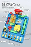 Desktop Maze Game, Plastic Maze Puzzle Game Parent Child Interaction ...