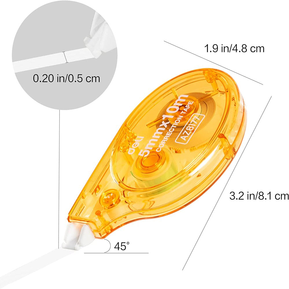 Deli Writing Correction Tape White Out Correction Tapes Eraser