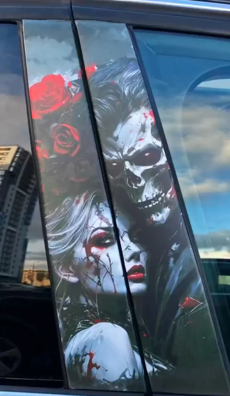 Custom Until Death Car Door Sticker(2pcs)