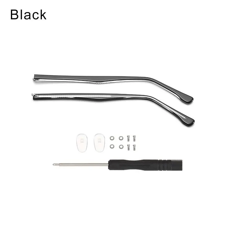 1 Pair Crystal Transparent Glasses Arm Replacement Leg Sunglasses ...