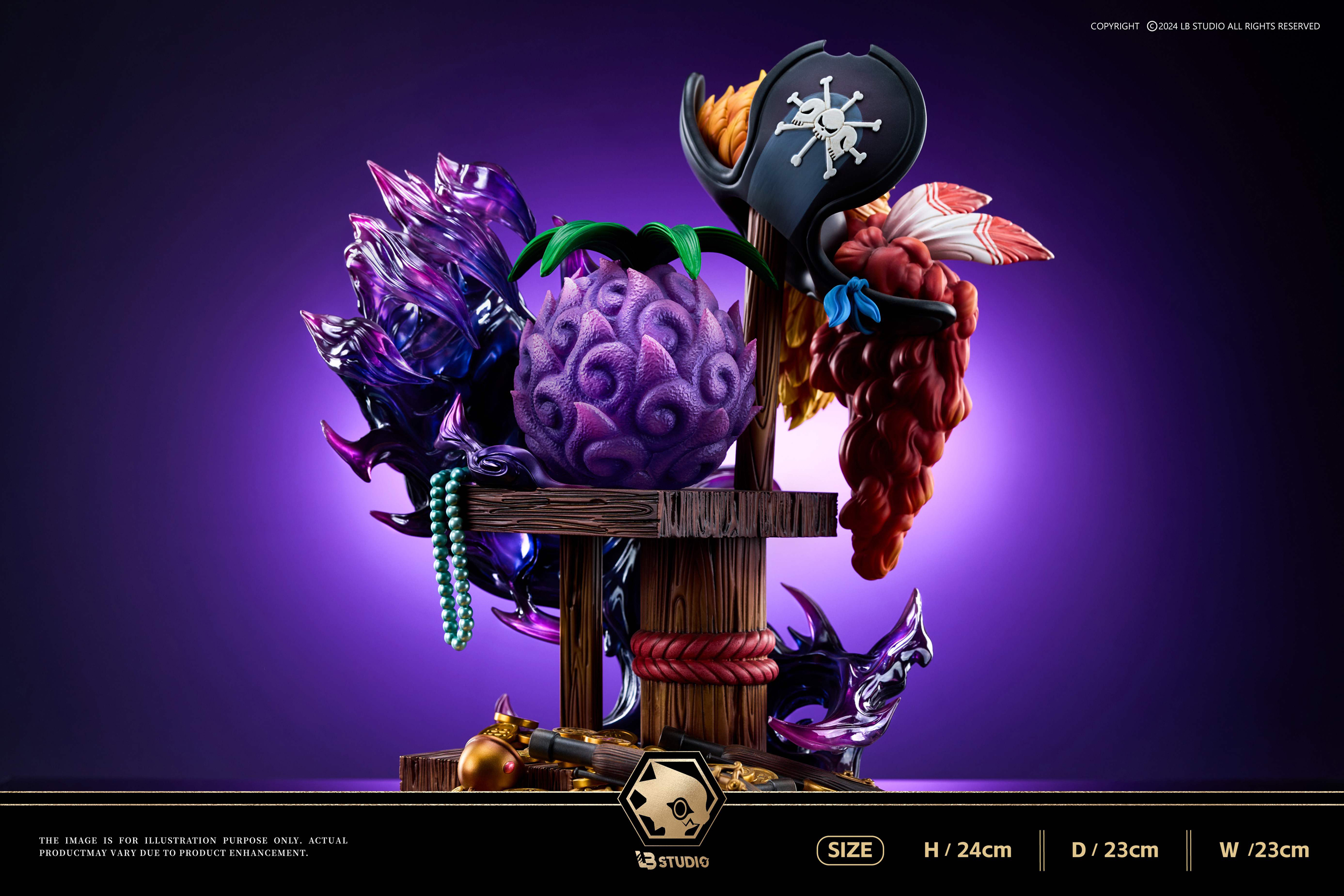 Dark-Dark Fruit - ONE PIECE Resin Statue - LB-Studio