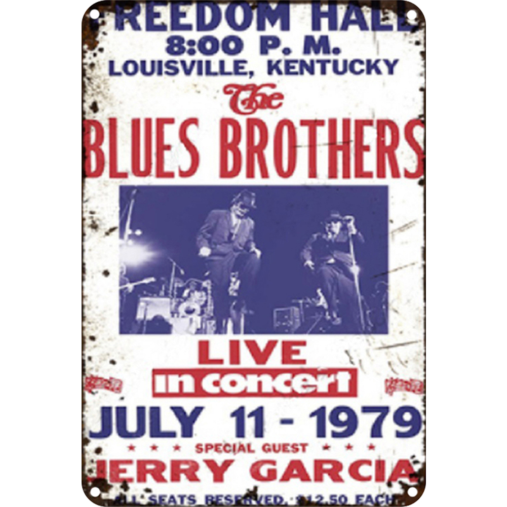 20*30cm/30*40cm - Blues Brothers - Vintage Tin Signs