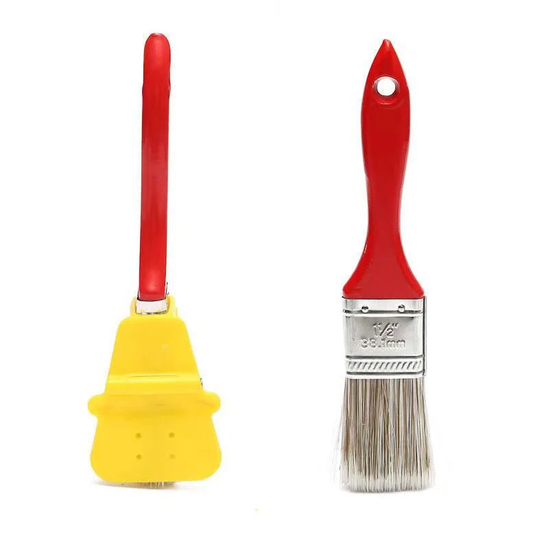 Trimming Color Separation Paint Brush Trimming Interior Wall Dark ...