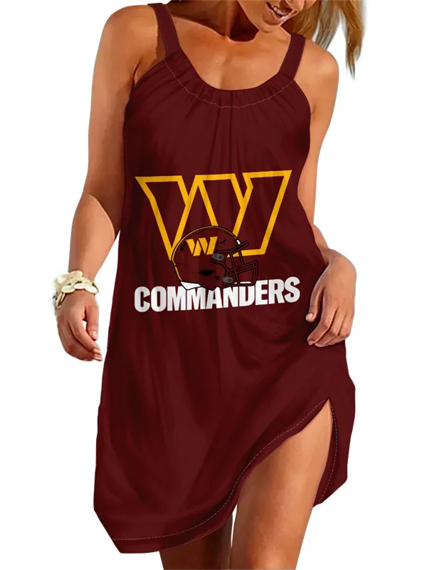 Washington Commanders Women's Summer Flowy Cami Sundresses
