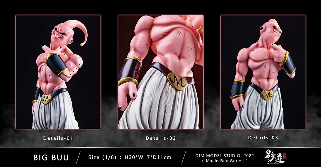 1/6 Scale Big Buu - Dragon Ball Resin Statue - D-M Studios [Pre-Order]