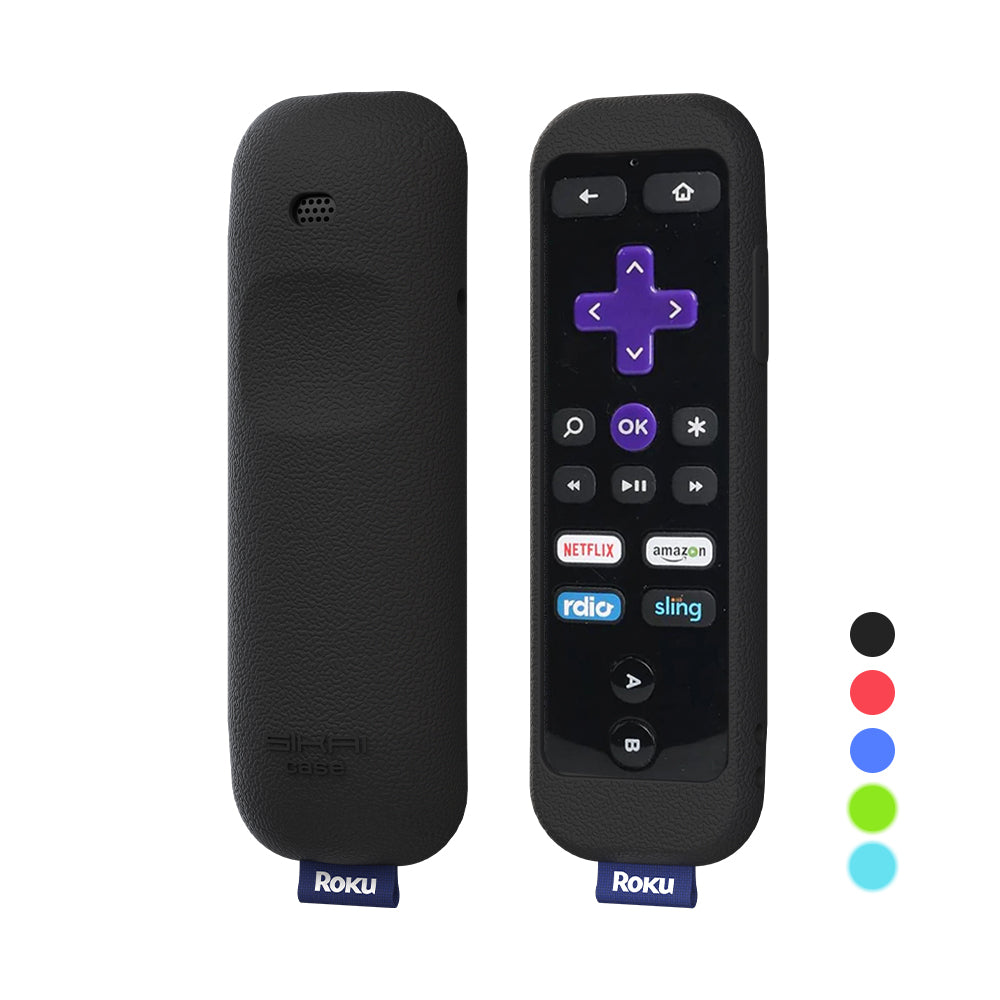 Sikai Silicone Case For Roku Gaming Remote Shockproof Protective Cover