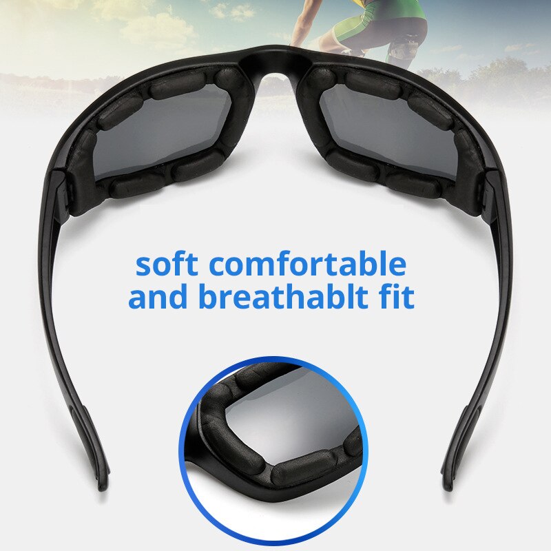 Men And Women Outdoor Cycling Eye Protection Skiing Onion Glasses CS ...