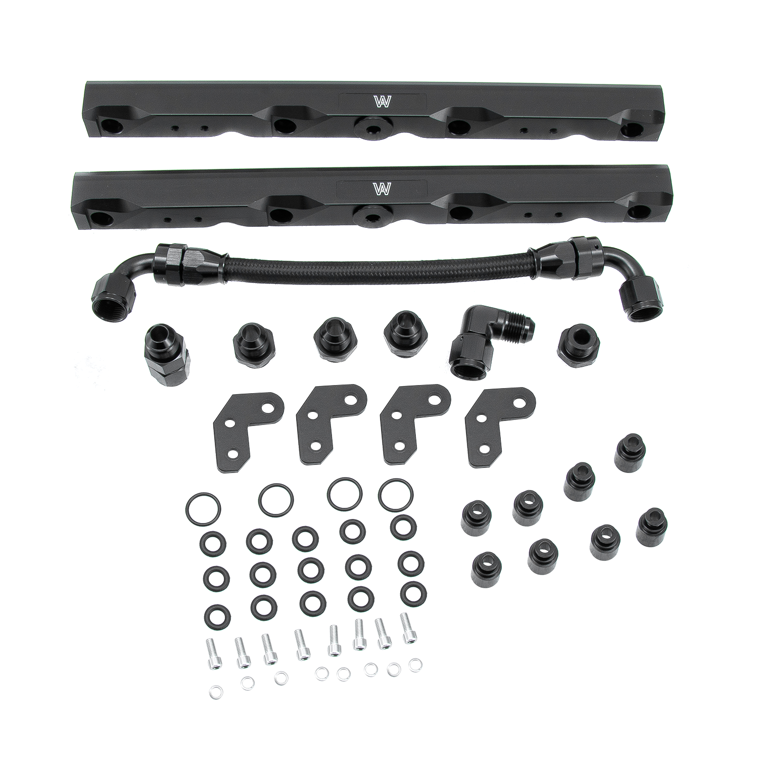 Alloyworks Fuel Rail Kit For GM Chevy Truck Manifold 6.0L 6.2L L92 L99 ...