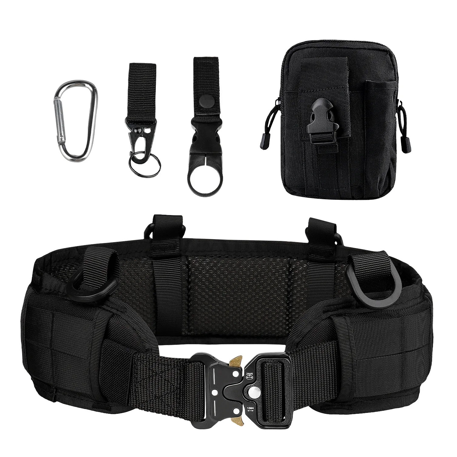 Cross-border Outdoor Molle Tactical Belt Multifunctional Nylon Glasses ...