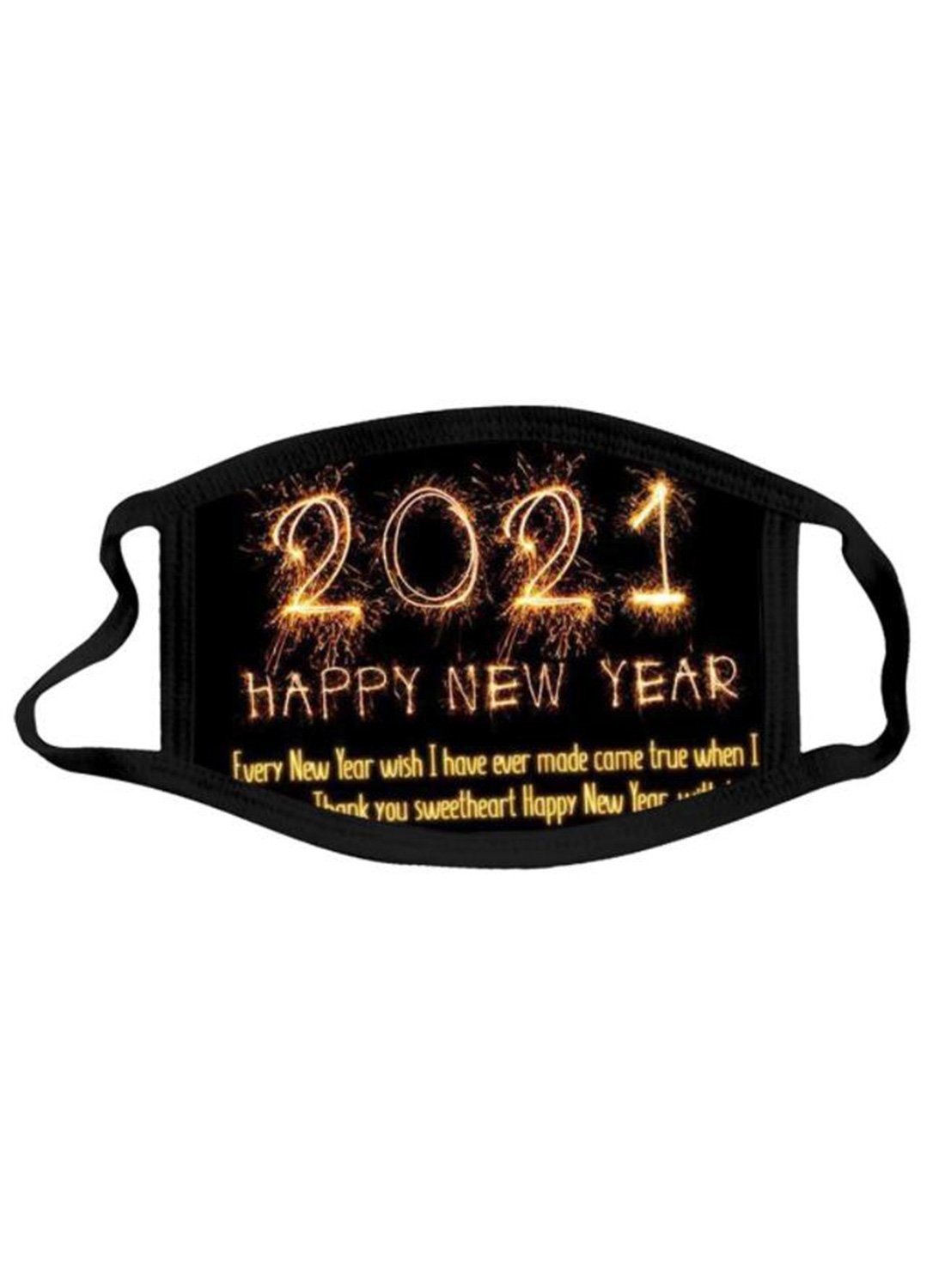 Adults' Masks Letter Solid Cotton Masks