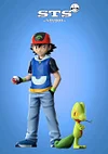 1/20 & 1/8 Scale World Zukan Main Characters of Pokemon AG Team ...