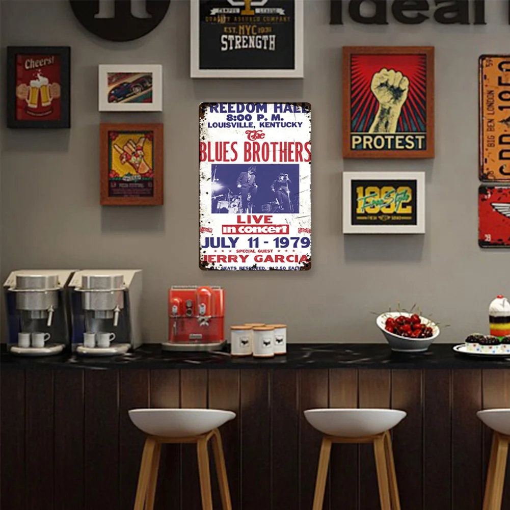 20*30cm/30*40cm - Blues Brothers - Vintage Tin Signs