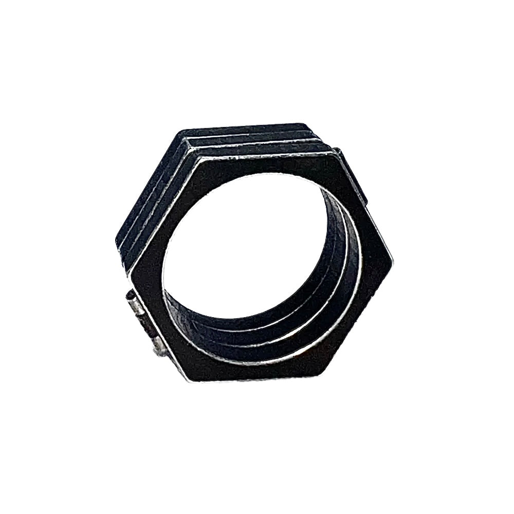HEX BRASS RING