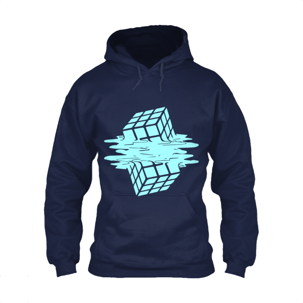 Melting, Rubik Cube Classic Hoodie