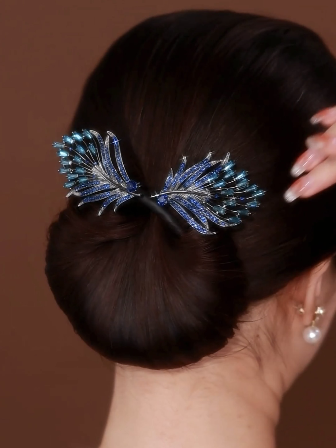 Diamond Metal Hair Clip KERENTILA