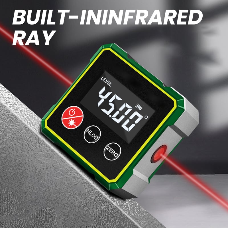Magnetic Digital Inclinometer, Angle Gauge and Level
