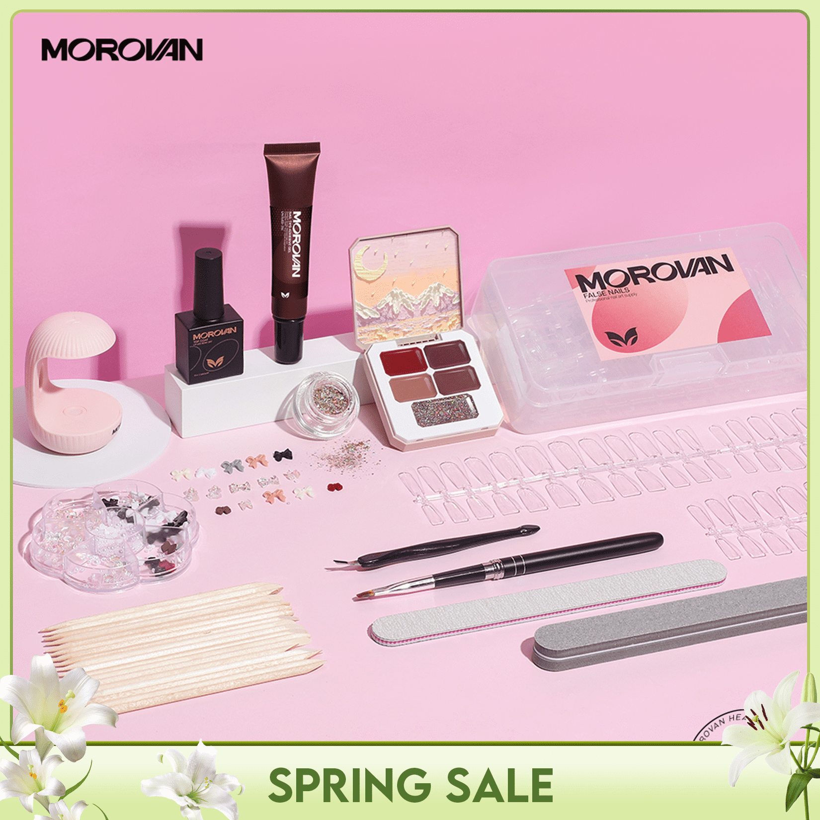 Solid Cream Gel Solid Cream Non-Flowing Gel Nail Polish Set | MOROVAN