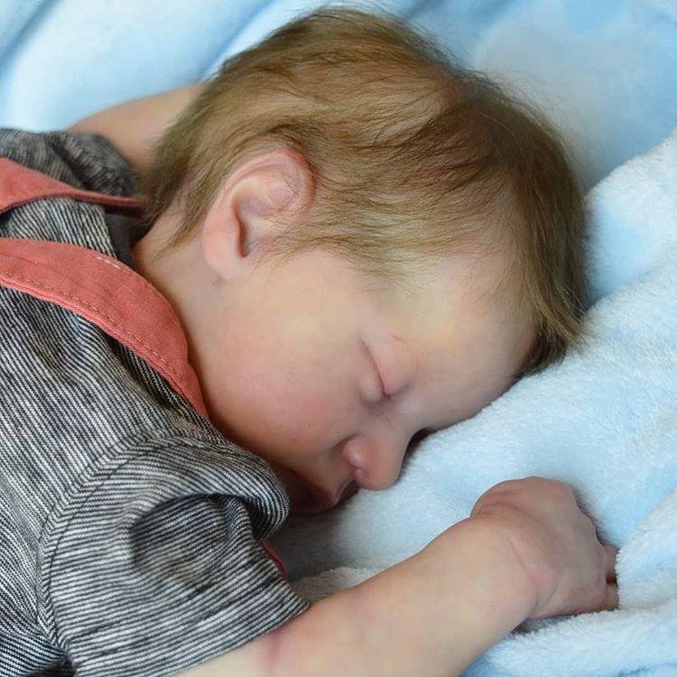 Adam "Boneless" Full Body Silicone Flexible Reborn Doll Boy