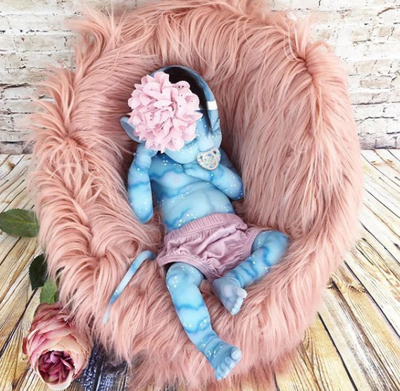 20'' Realistic Handmade Fantasy Baby Girl