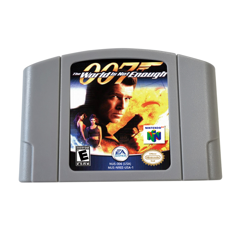 007 the world is not enough N64 Cartridge For Nintendo 64 Game Console