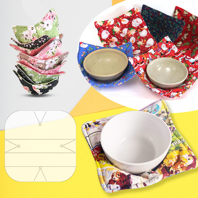 Jelly Roll Bowl Cozy Template