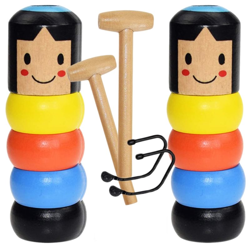 Unbreakable wooden Man Magic Toy