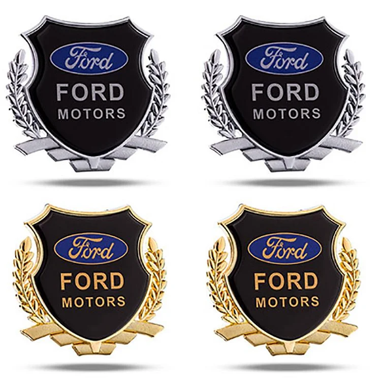 3D Car Metal Body Sticker 2PCS