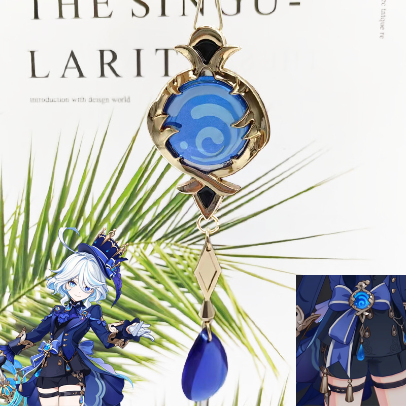 Genshin Impact Furina Vision Keychain