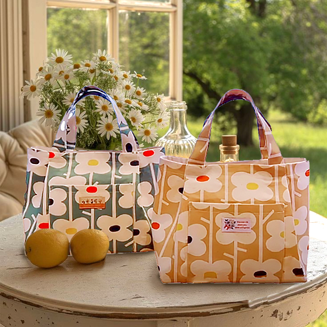 Easy Pleated Bag Template - With Instructions