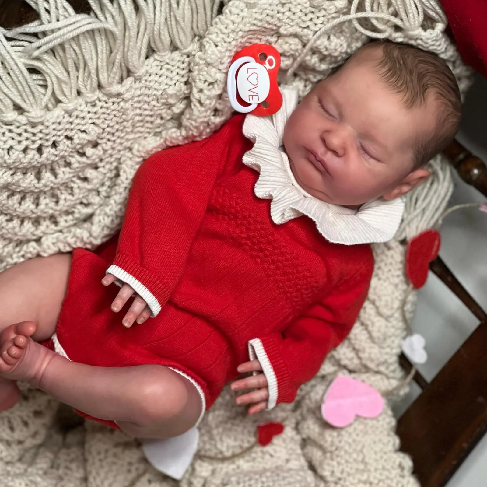 20" Lifelike Poseable Newborn Dolls Kids Play Gift Reborn Baby Doll ...