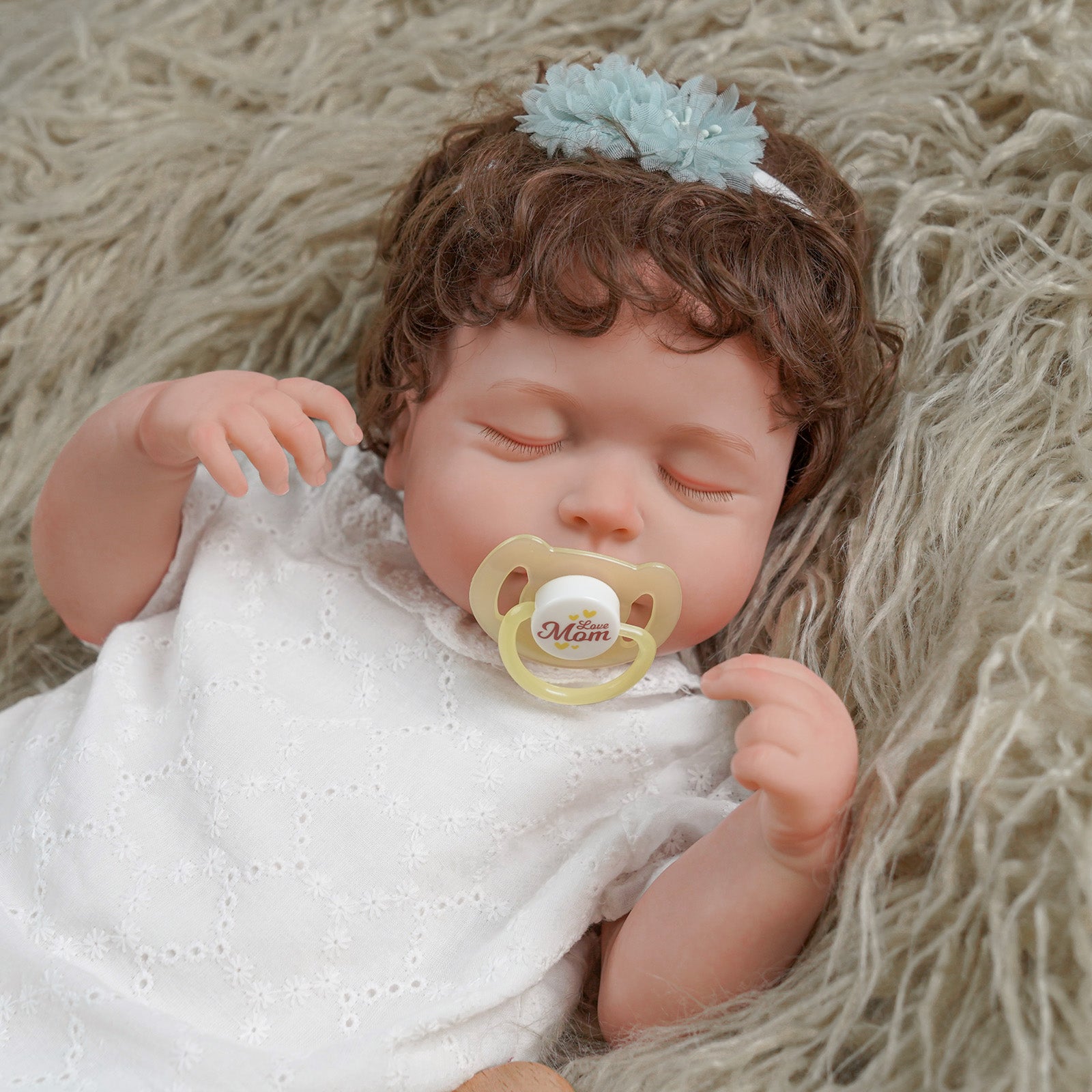 Real Lifelike Asleep Super Realistic Babies 20'' Reborn Cutest Infant ...