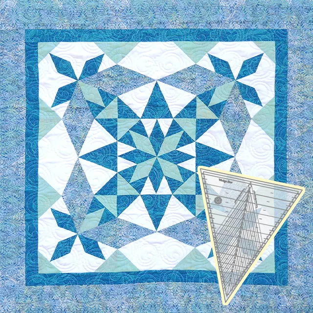 Wedge Star Patchwork Template【2 FREE Patterns】