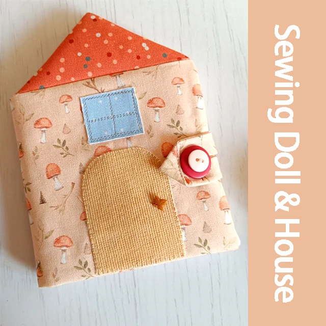 DIY Doll & House Template Set - With Instructions
