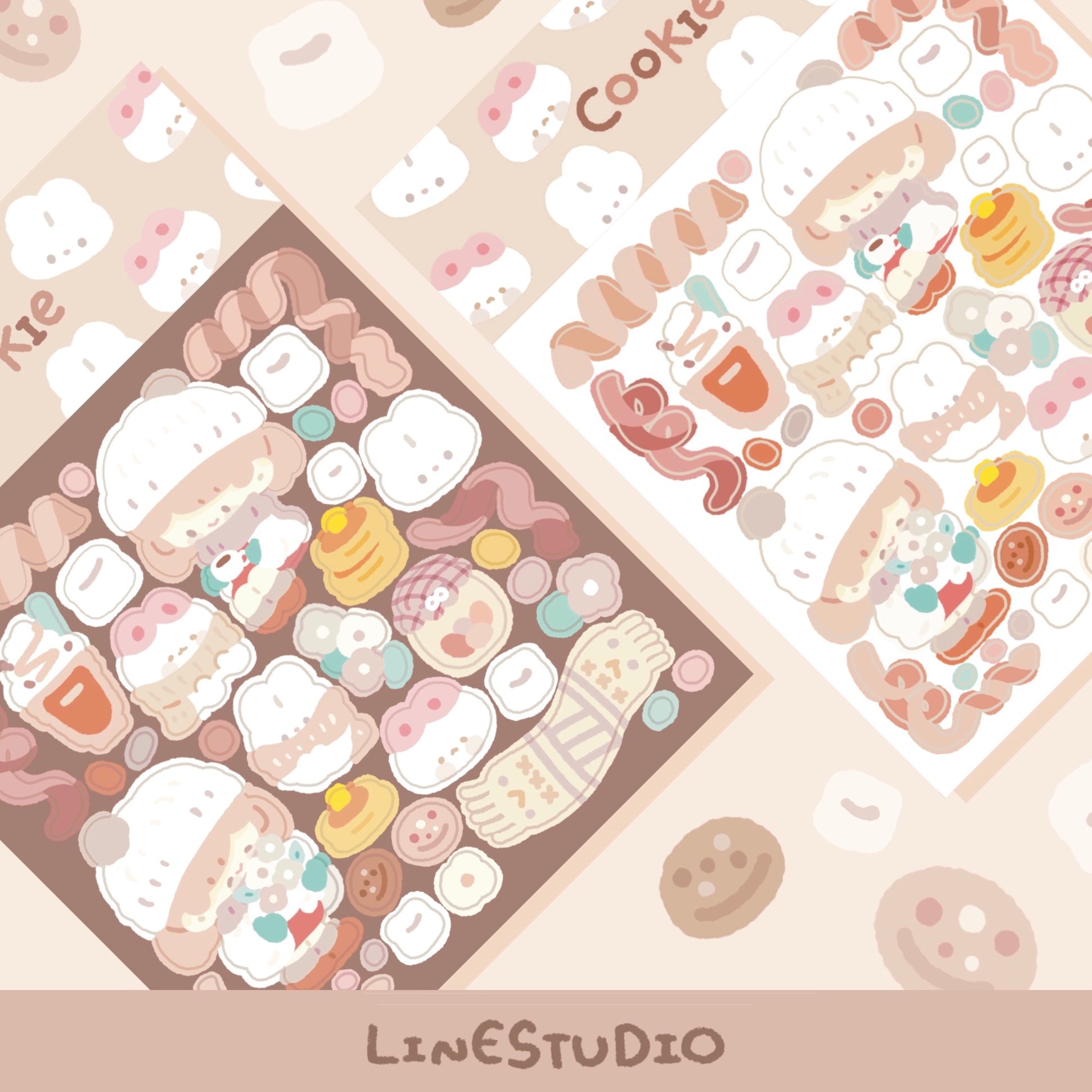 Cute Cookie Sticker